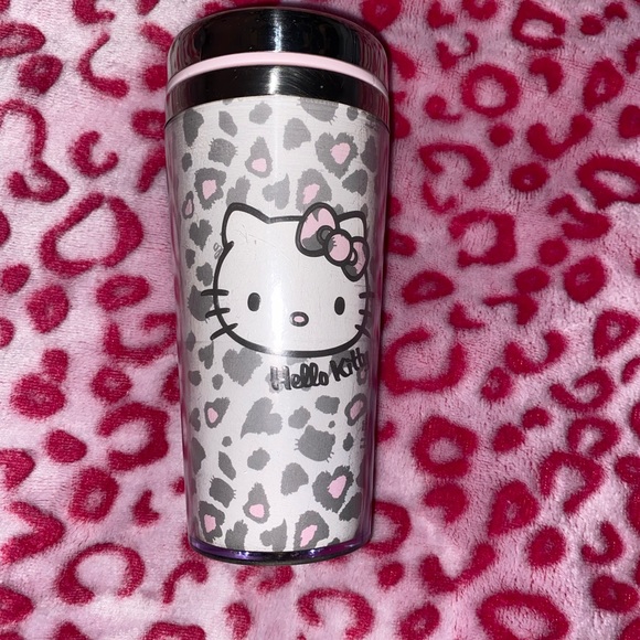 Hello Kitty | Kitchen | Hello Kitty Leopard Cheetah Print Cup | Poshmark